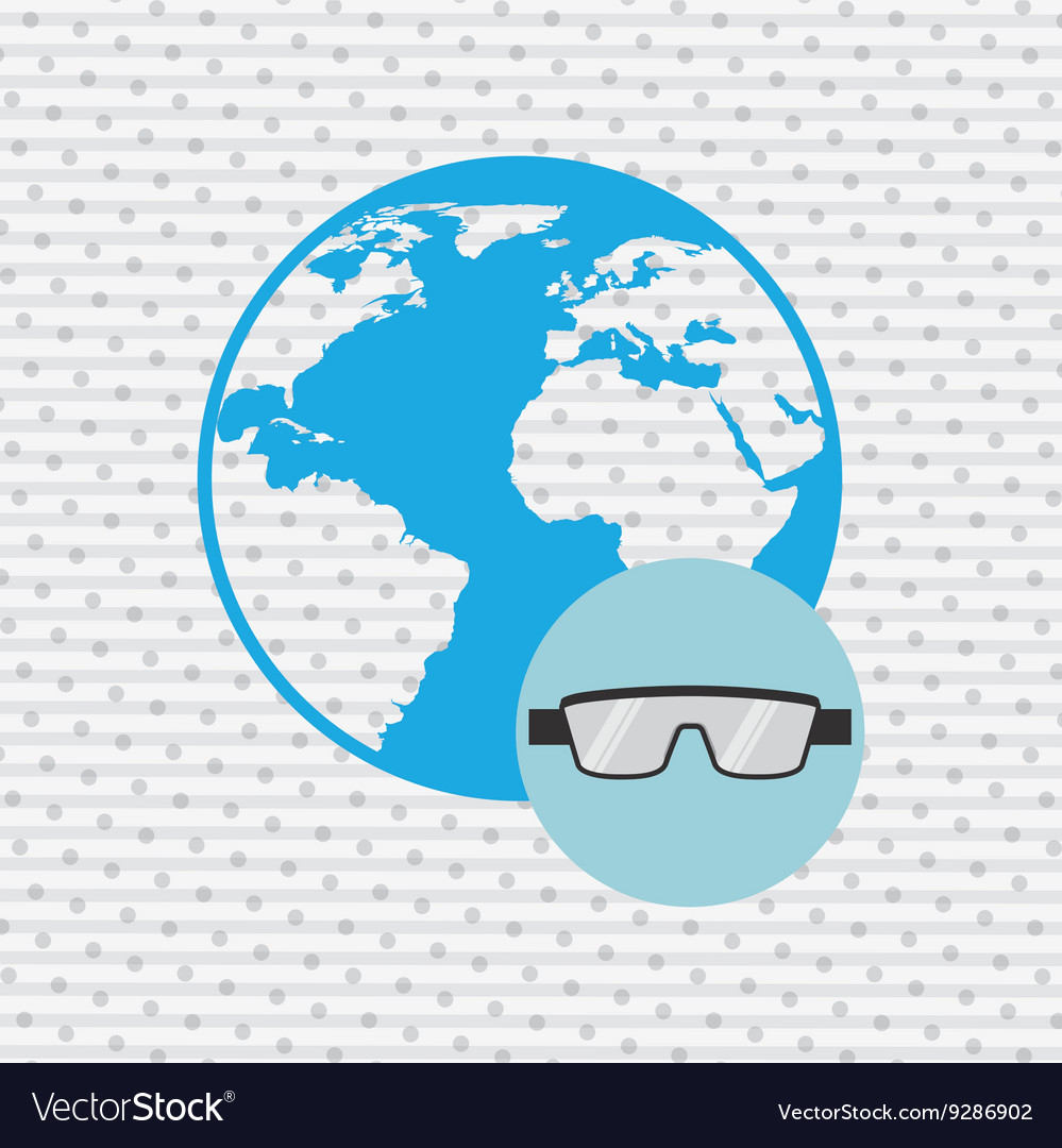 Earth sciences design Royalty Free Vector Image