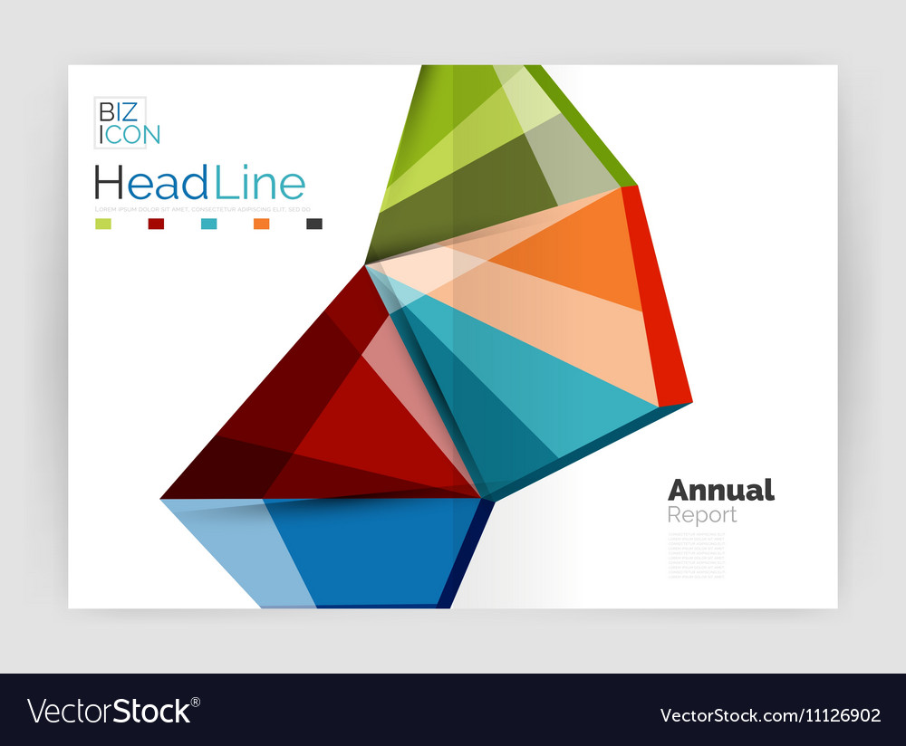 Triangle design abstract backgrounds Royalty Free Vector