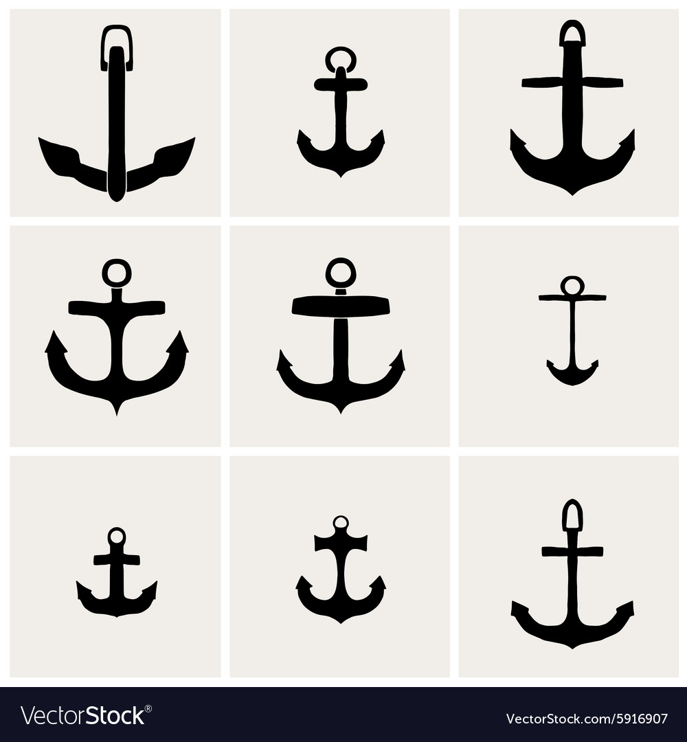 Anchor Royalty Free Vector Image - VectorStock