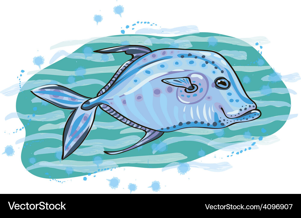 Bluefish Royalty Free Vector Image - VectorStock