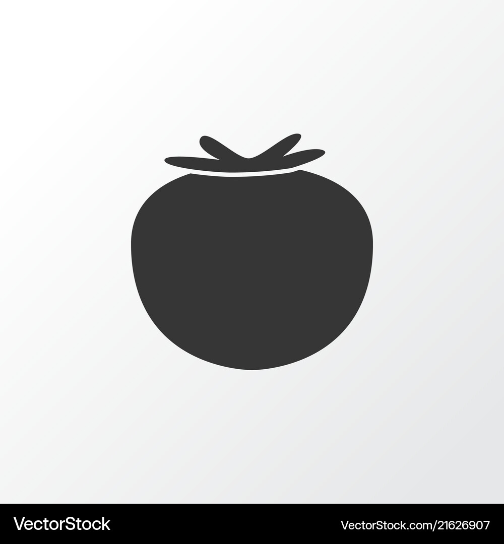 Tomato icon symbol premium quality isolated Vector Image