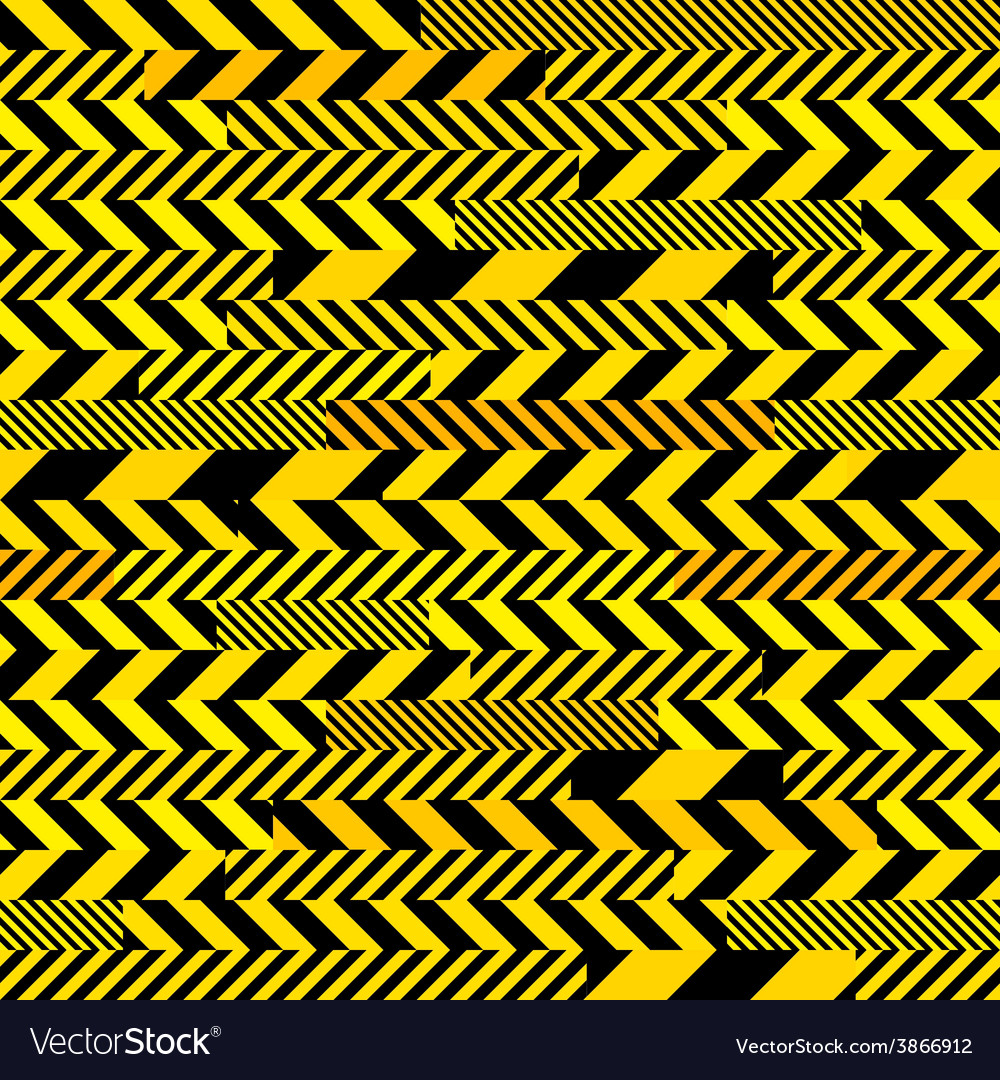 Danger pattern Royalty Free Vector Image - VectorStock