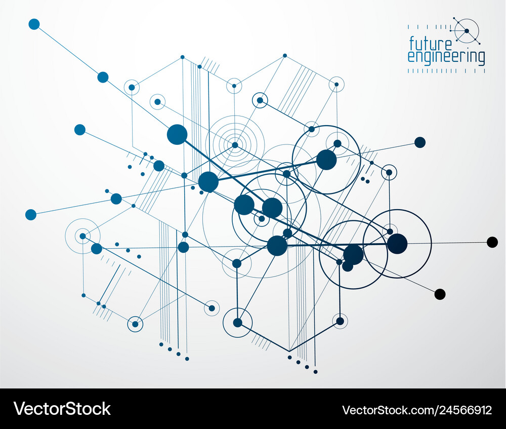 Engineering Technology Abstract Wallpaper Vector Image