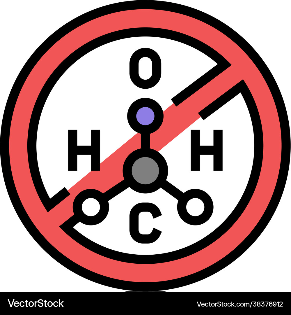 Hydrogen peroxide free keratin color icon Vector Image