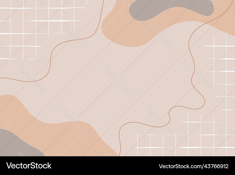 Modern colorful pastel gradient abstract shapes Vector Image