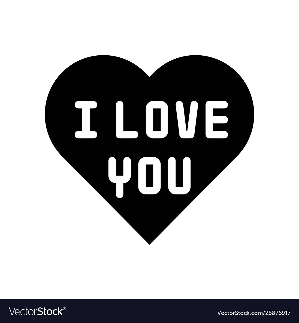 I love you heart valentine and related Royalty Free Vector