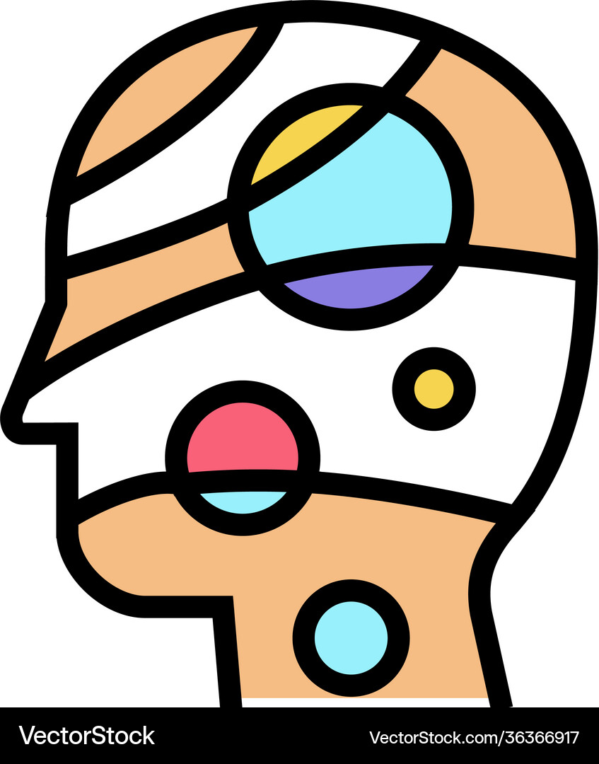 Universe philosophy color icon Royalty Free Vector Image