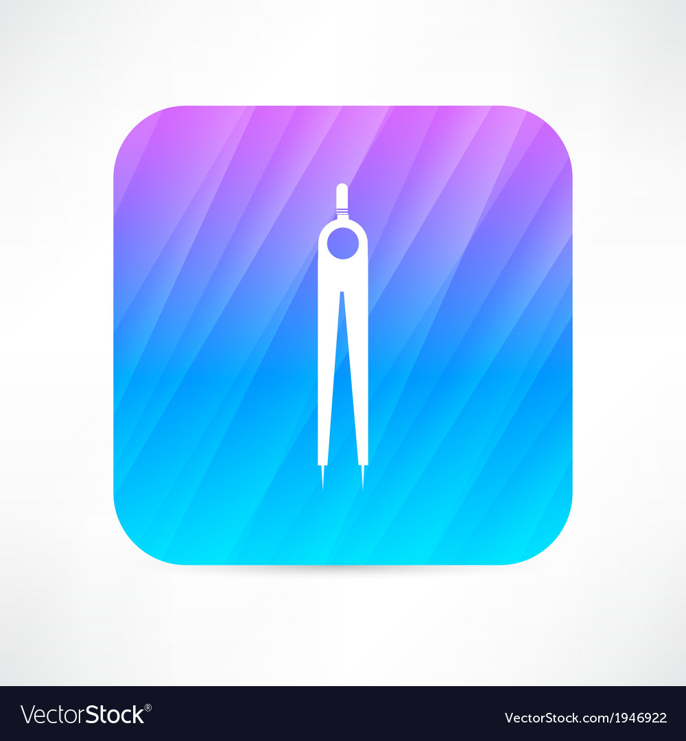 Geometry compasses Royalty Free Vector Image - VectorStock