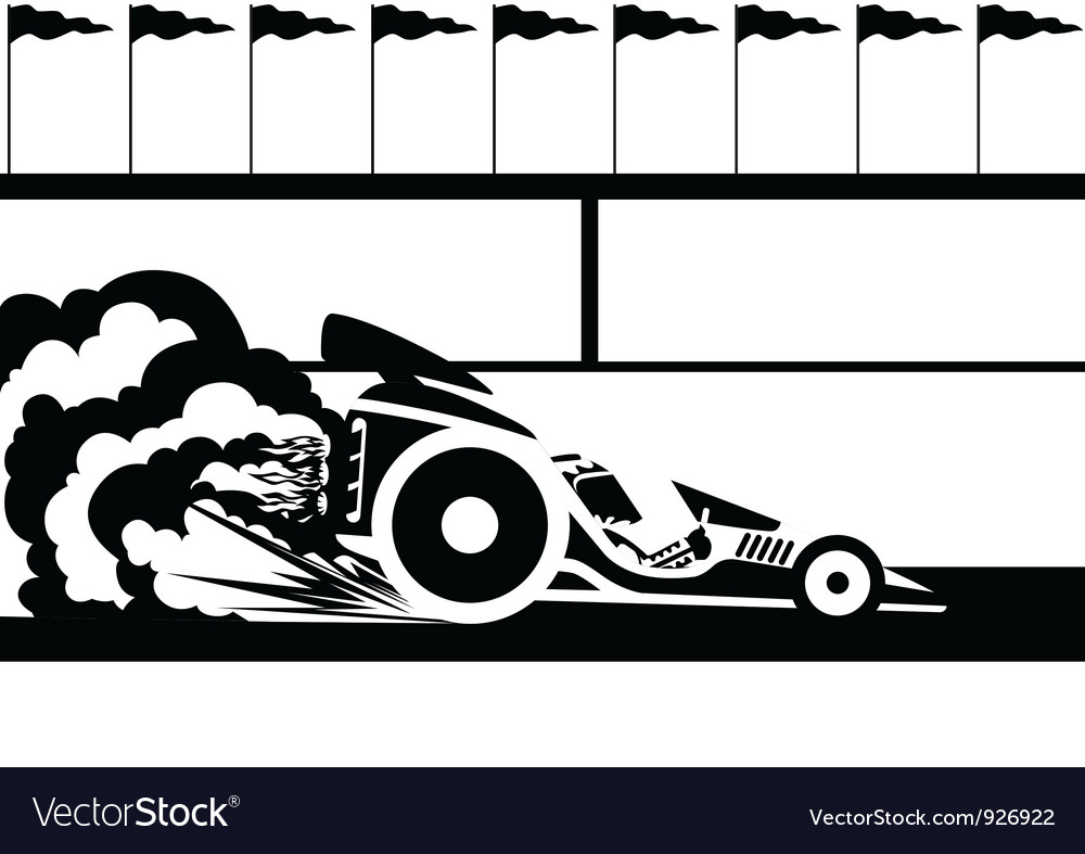 Race car Royalty Free Vector Image - VectorStock