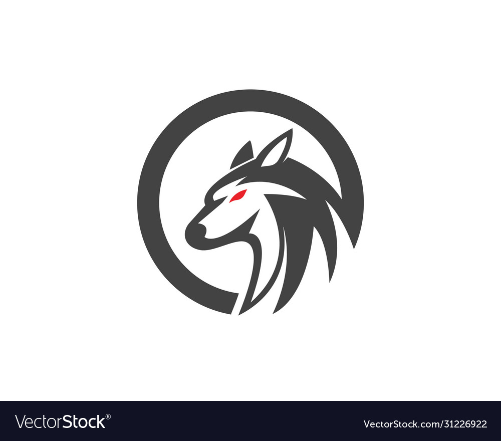 Wolf design Royalty Free Vector Image - VectorStock