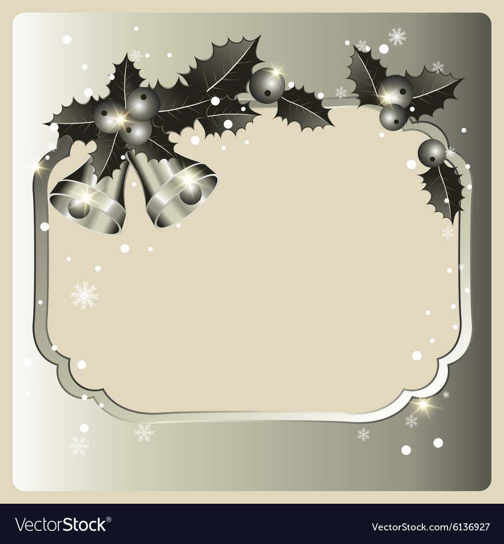 Festive frame Royalty Free Vector Image - VectorStock