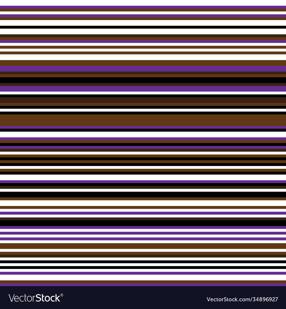 Seamless pattern with horizontal colored lines Vector Image