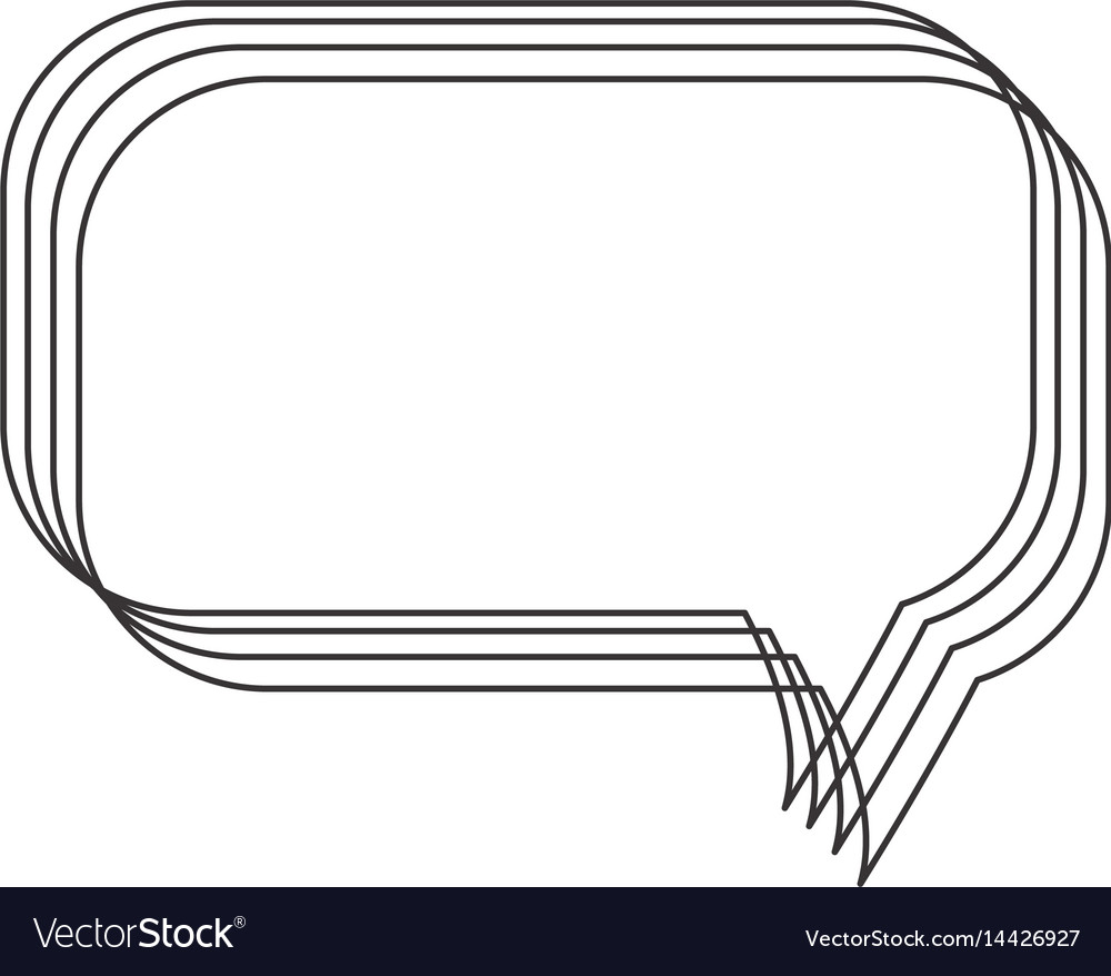 Speech bubble design Royalty Free Vector Image