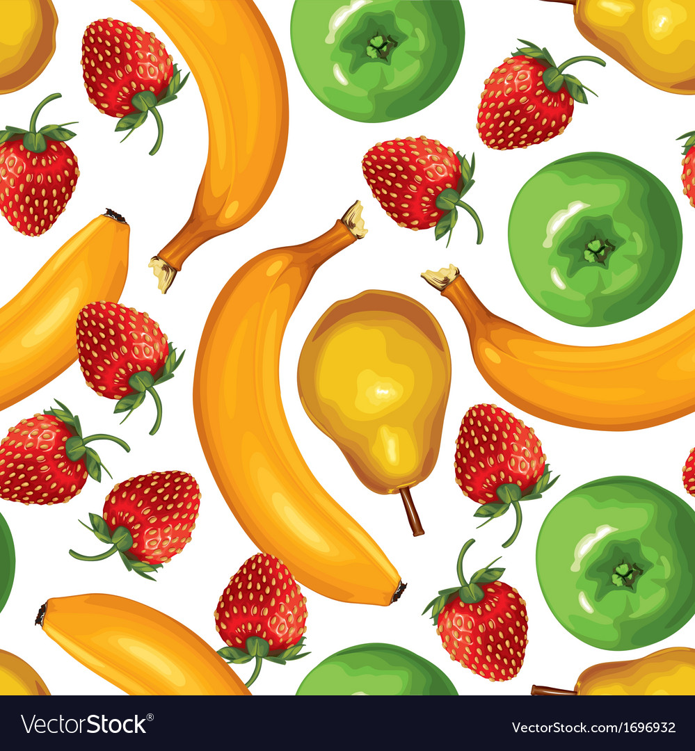 Fruit mix Royalty Free Vector Image - VectorStock