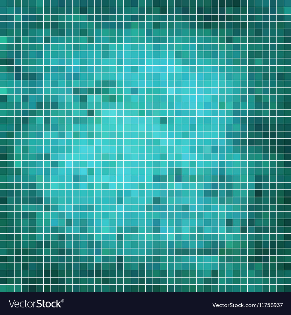 Abstract square pixel mosaic background Royalty Free Vector