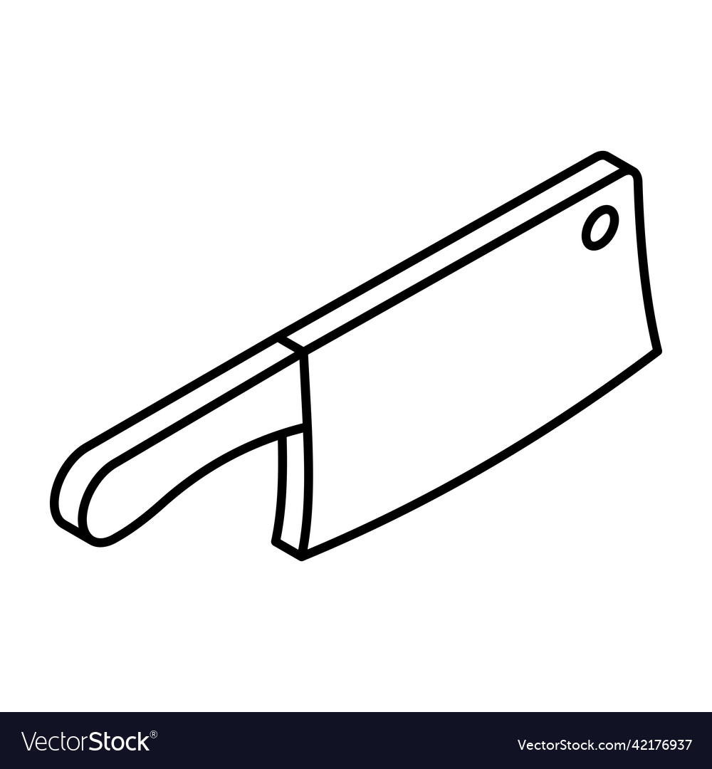 Cleaver Royalty Free Vector Image - VectorStock