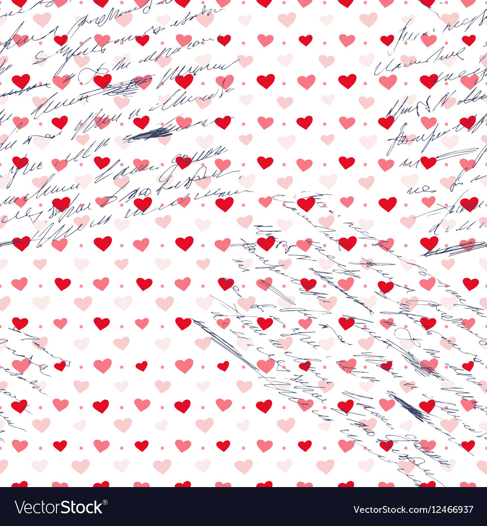 Love pattern Royalty Free Vector Image - VectorStock