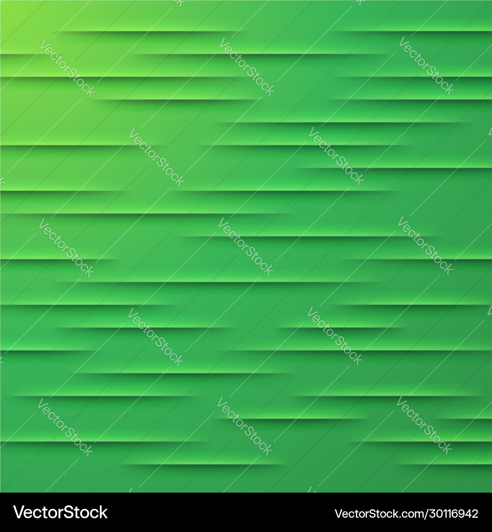 Abstract background with green layers Royalty Free Vector