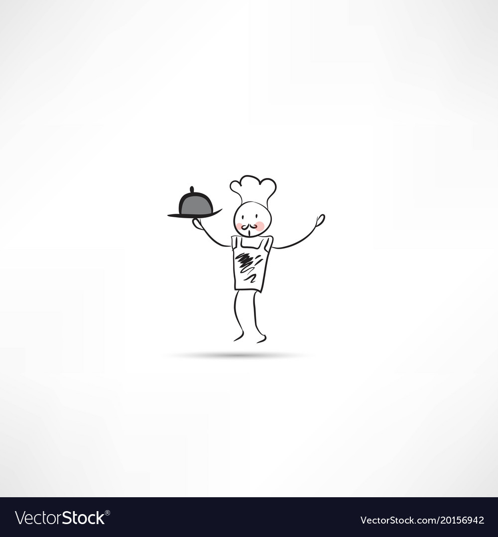 Cook Royalty Free Vector Image - VectorStock