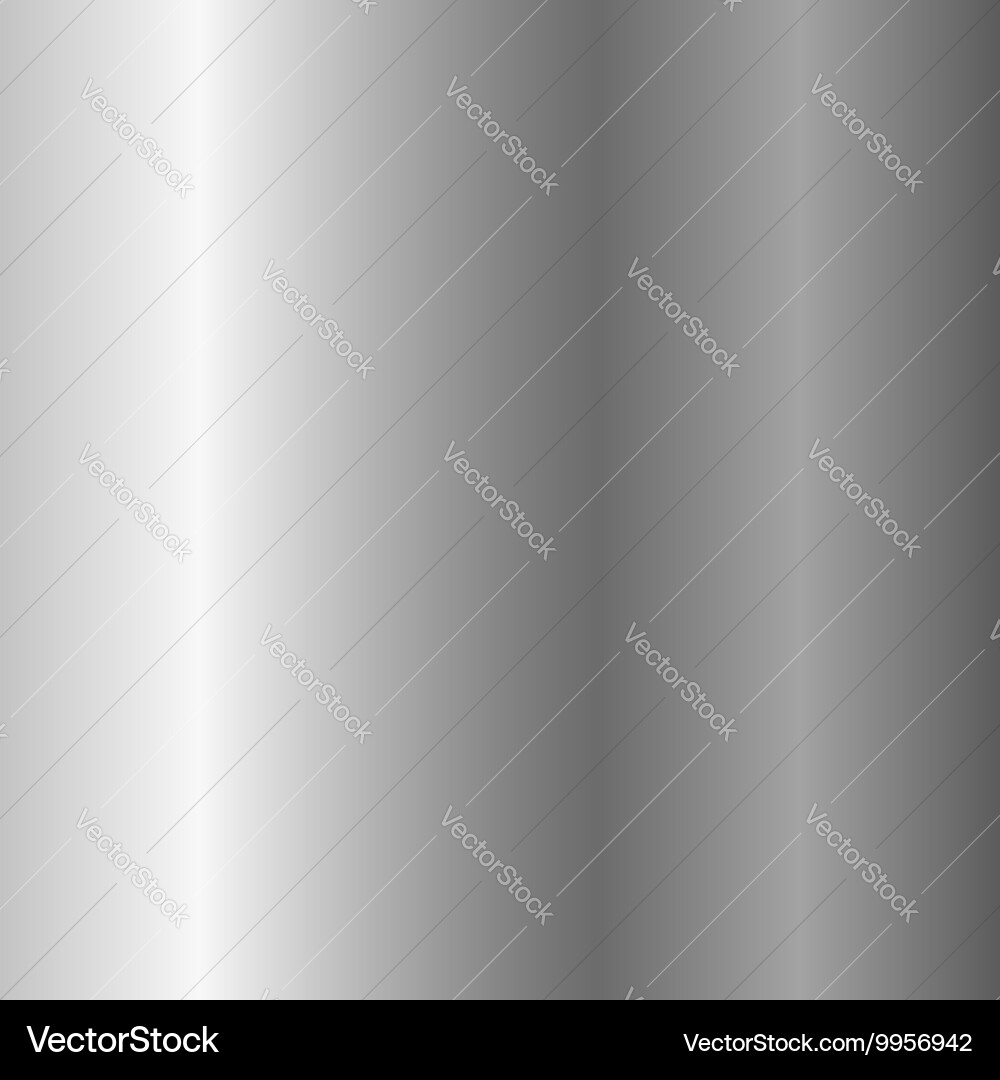 Silver Metal Plate Vector
