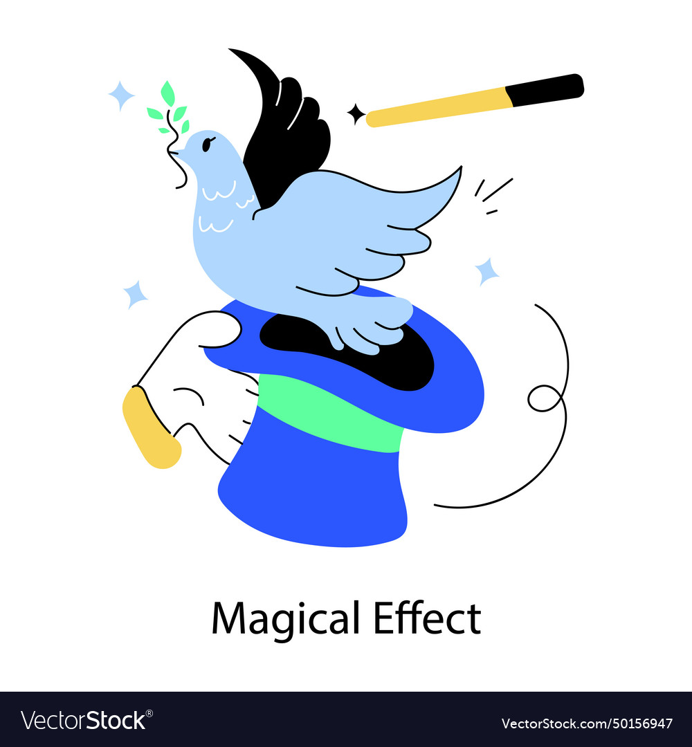 Magical effect Royalty Free Vector Image - VectorStock
