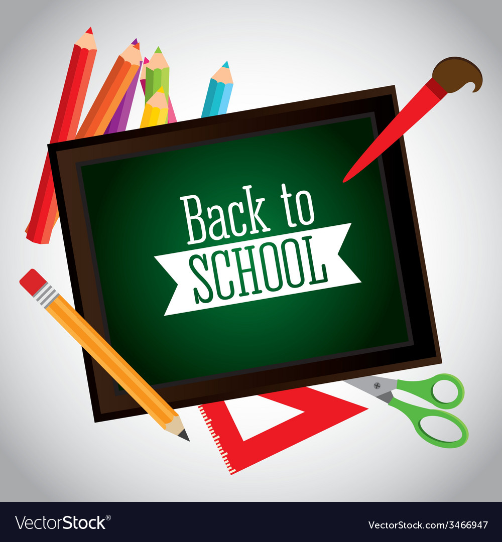 School design Royalty Free Vector Image - VectorStock