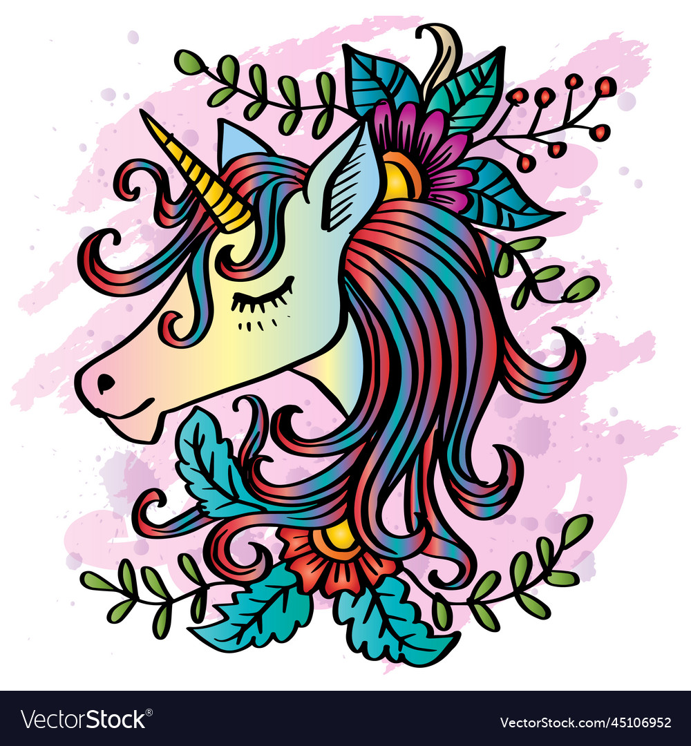 Hand drawn entangle style Royalty Free Vector Image
