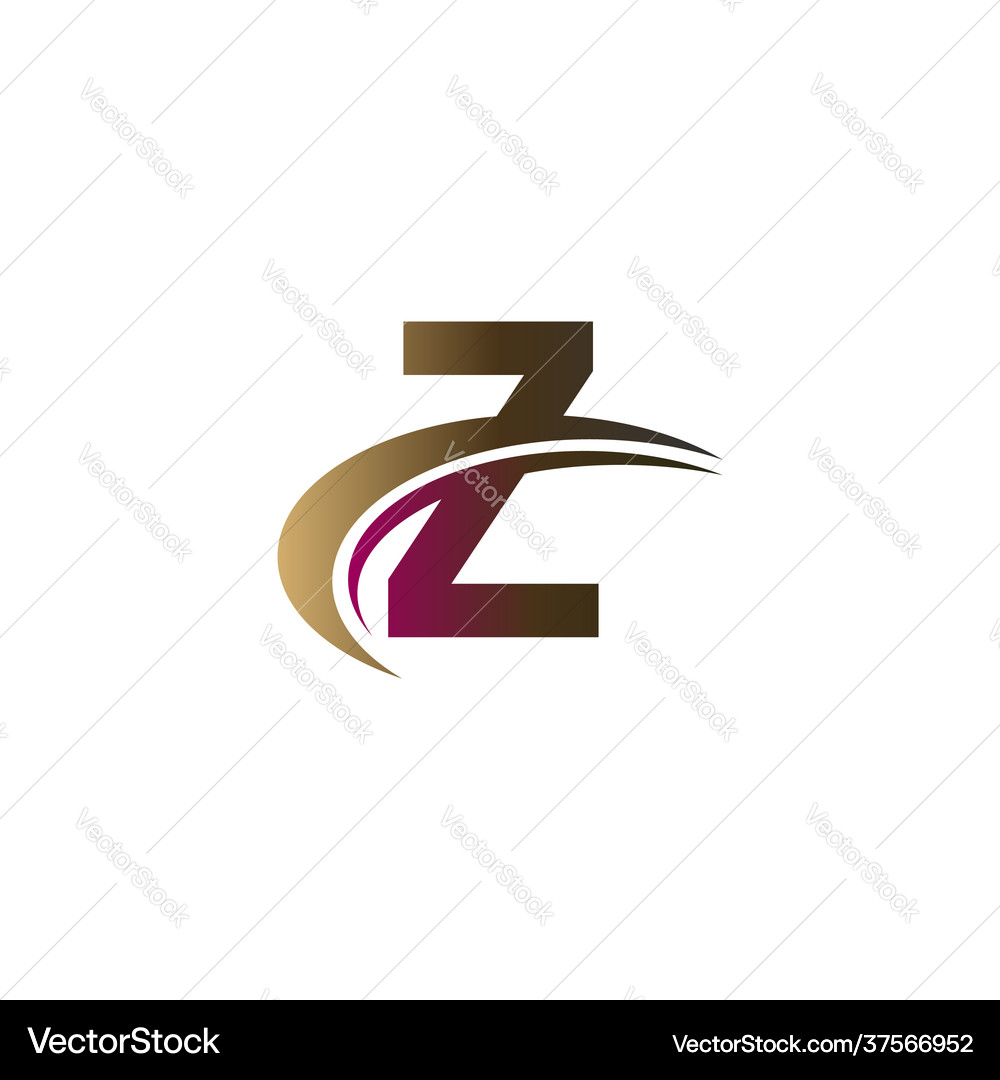 Mix letter with quick slash design logo icon Vector Image