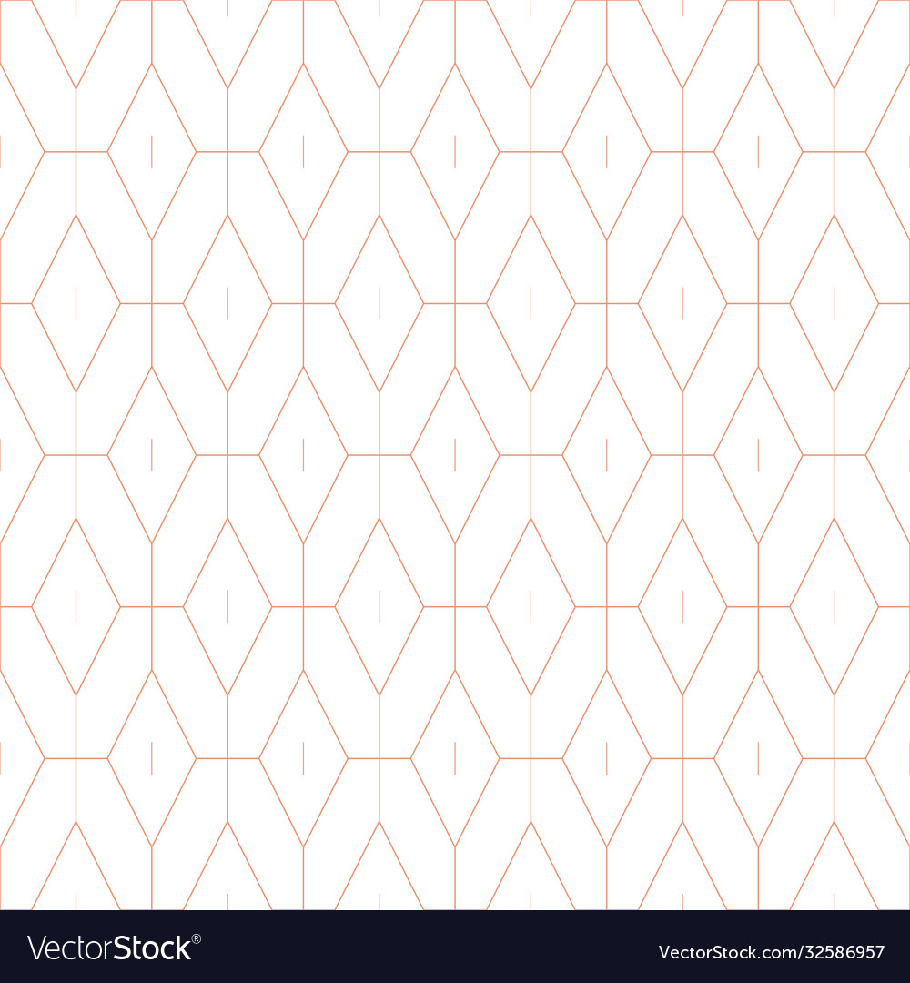 Seamless geometric outline simple pattern Vector Image