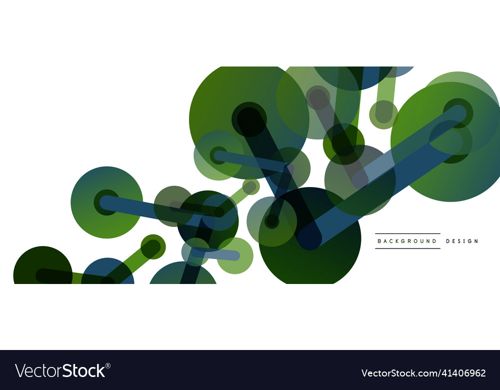 Network Concept Abstract Background Dots Vector Image