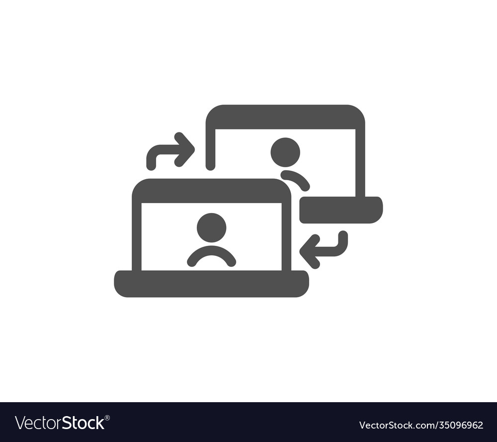 Outsource work icon job at home sign Royalty Free Vector Outsource work icon job at home sign Royalty Free Vector