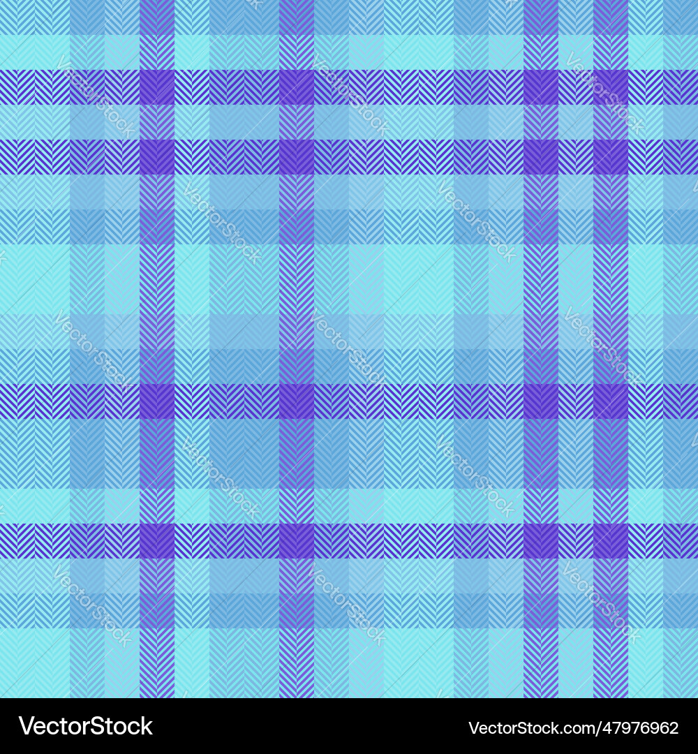Plaid fabric pattern of textile tartan with a Vector Image