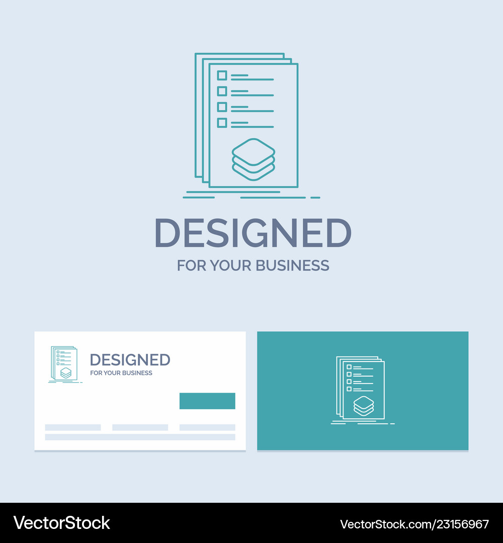 Categories check list listing mark business logo Vector Image