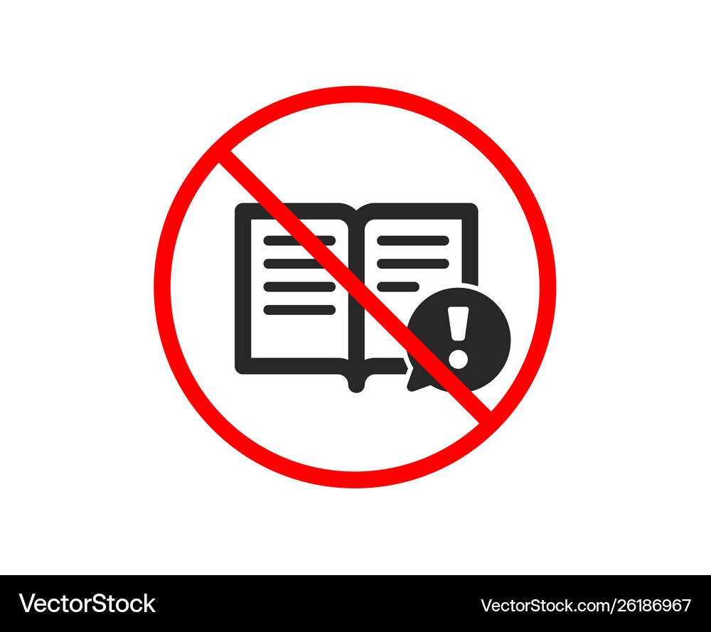 Interesting facts icon exclamation mark sign Vector Image
