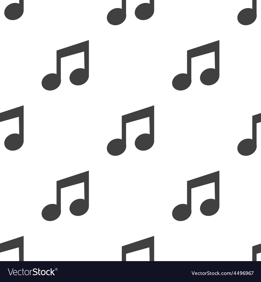 Music seamless pattern Royalty Free Vector Image