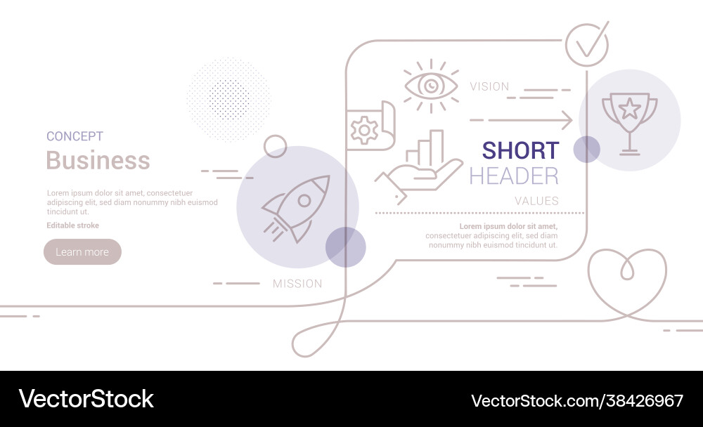 Professional corporate business banner design Vector Image