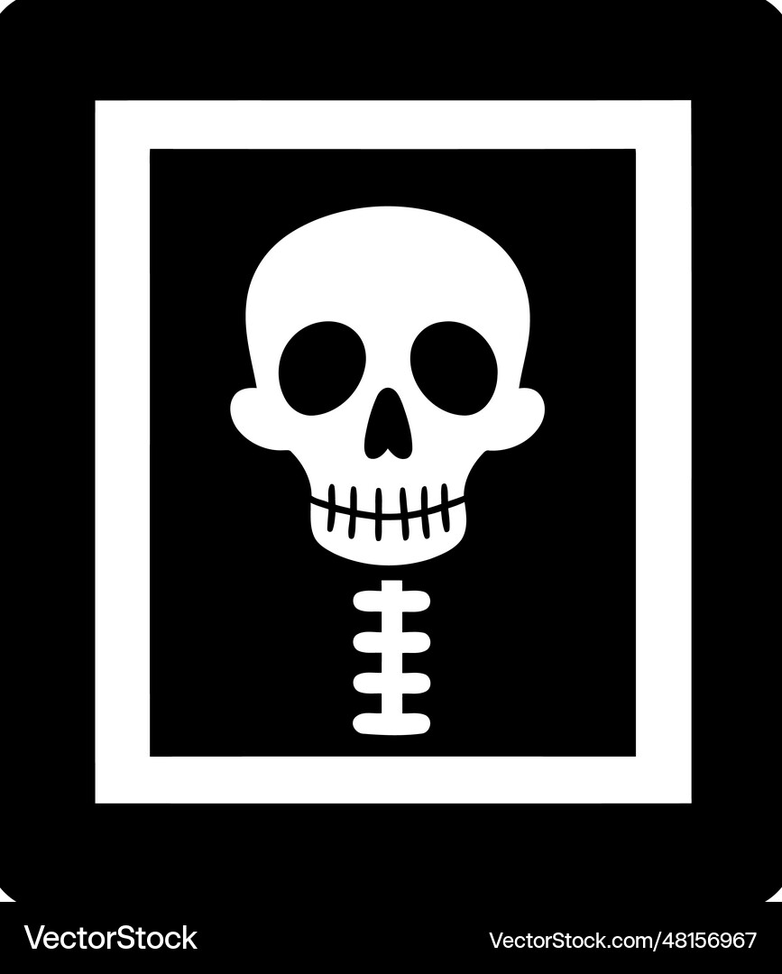 X-ray icon Royalty Free Vector Image - VectorStock