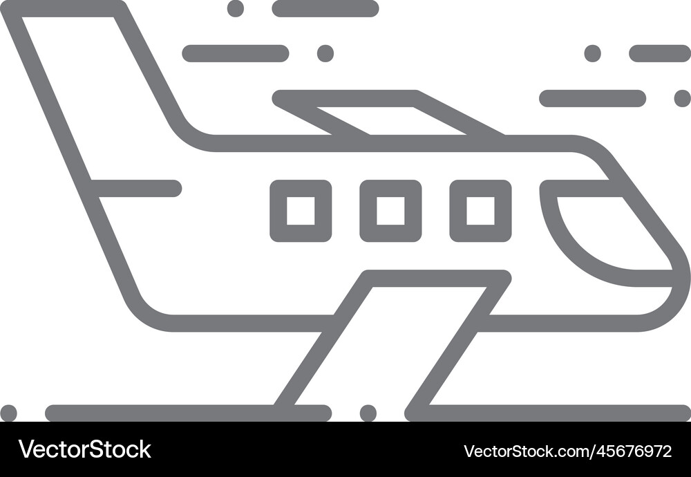 Airplane transportation icon people icons Vector Image