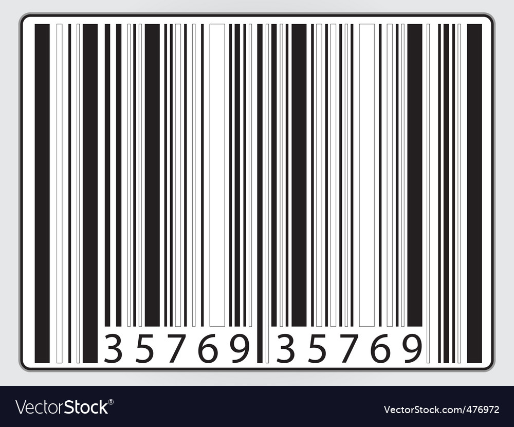 Barcode Royalty Free Vector Image - VectorStock