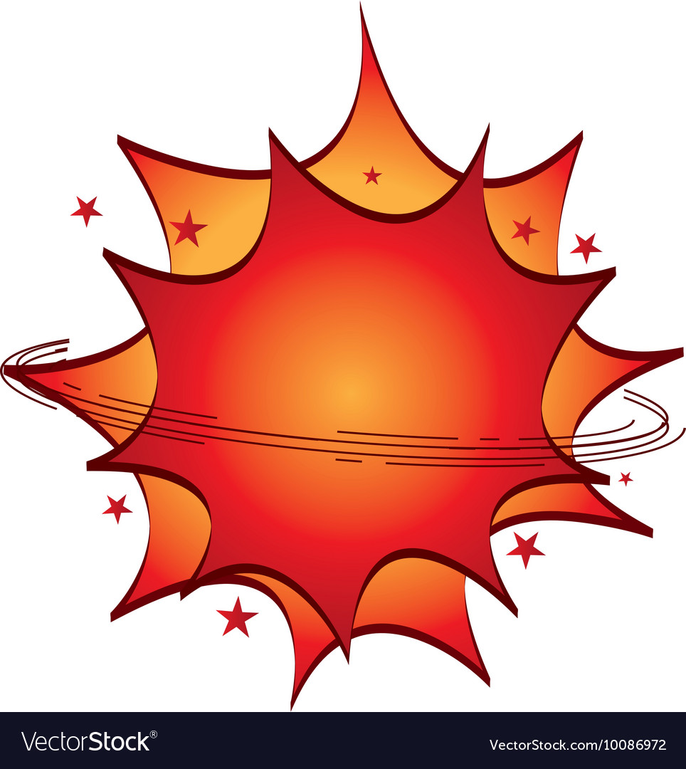 Expression comic pop art icon Royalty Free Vector Image