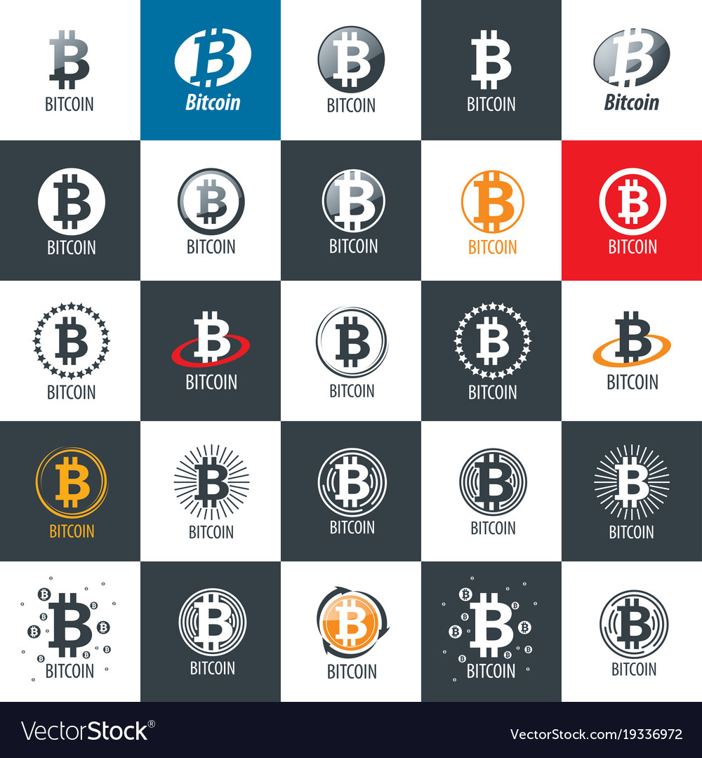 Icon bitcoin Royalty Free Vector Image - VectorStock