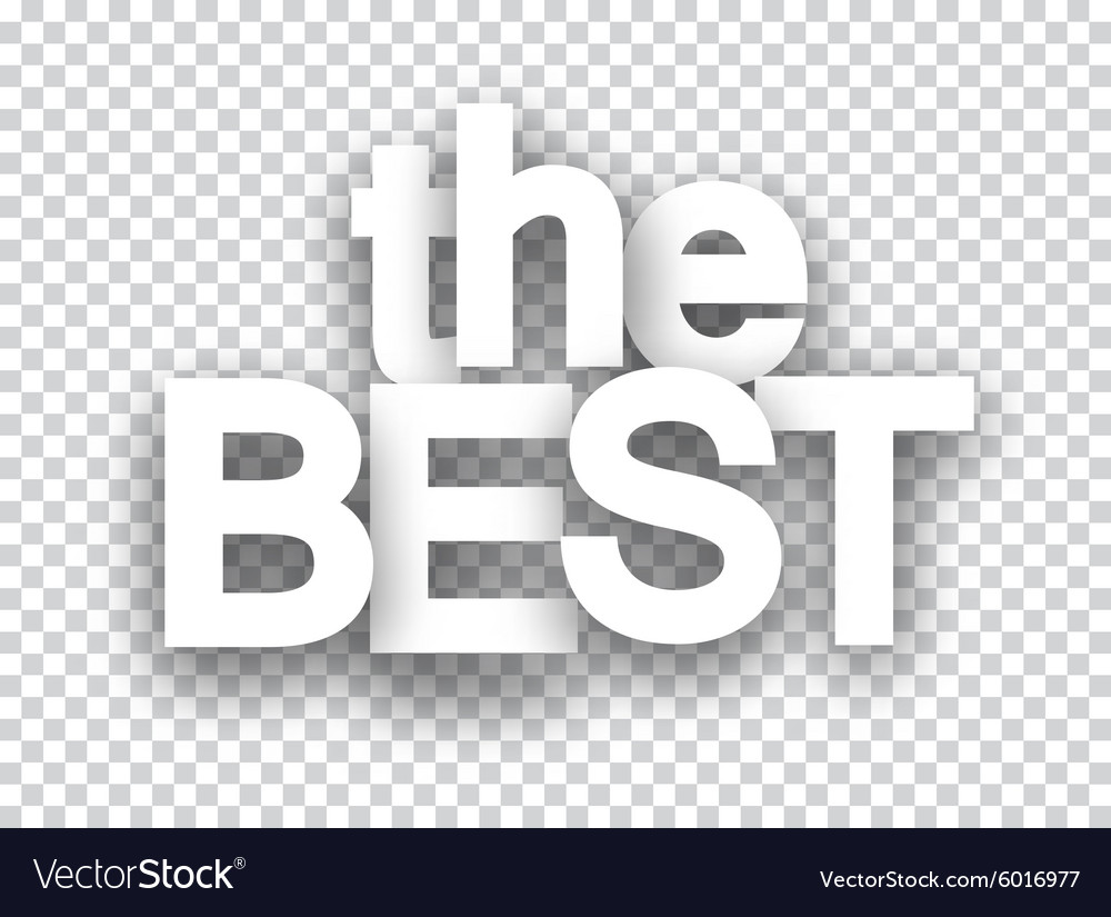 Best paper sign Royalty Free Vector Image - VectorStock