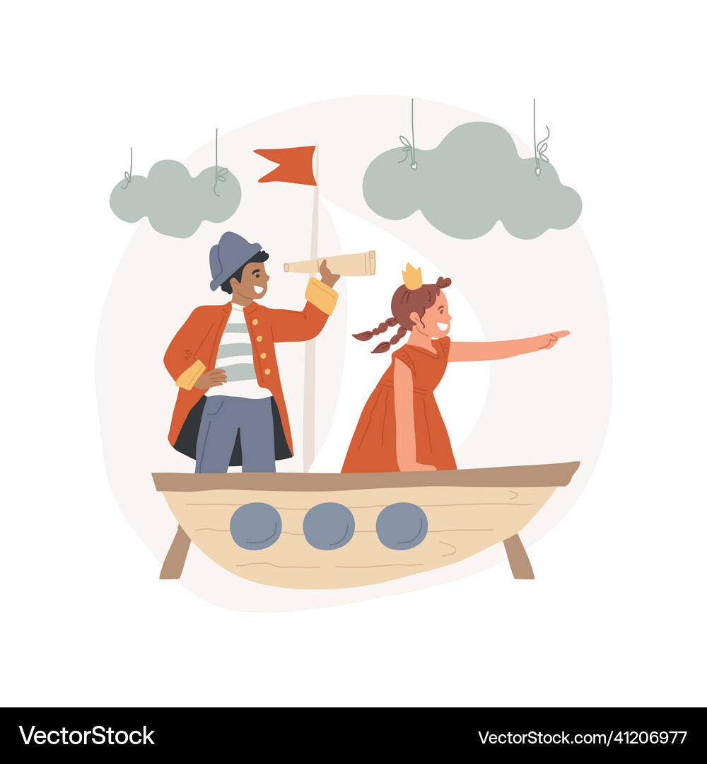 Drama and theatre class abstract concept Vector Image