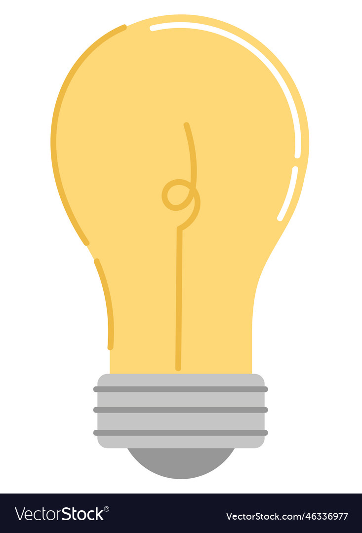 Light bulb technology Royalty Free Vector Image