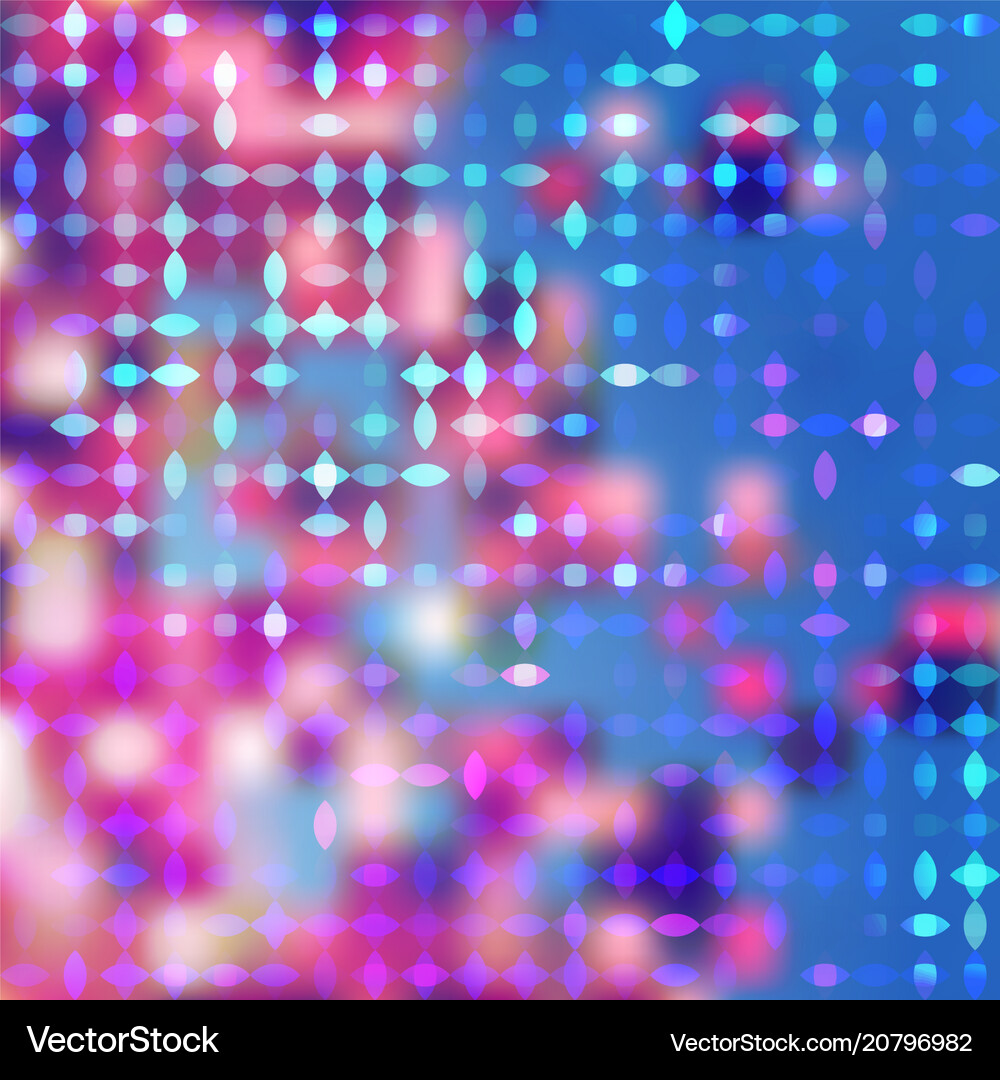 Cherry blossoms in pink and blue Royalty Free Vector Image