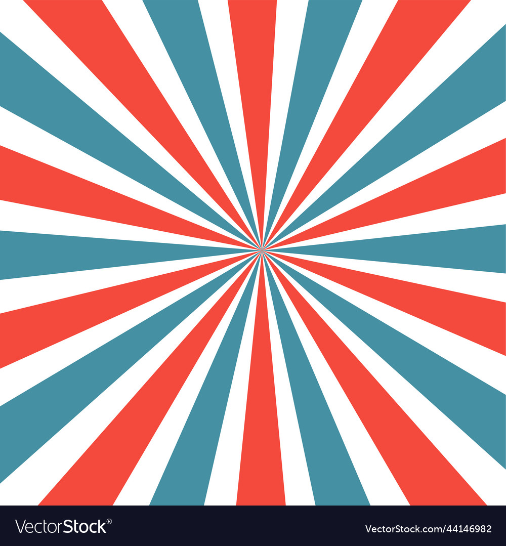 Comic light rays background Royalty Free Vector Image