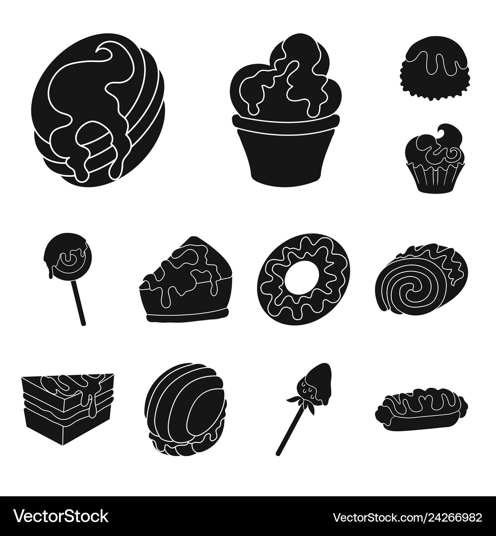 Sweetness and product logo Royalty Free Vector Image