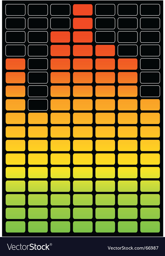 Equalizer Royalty Free Vector Image - VectorStock