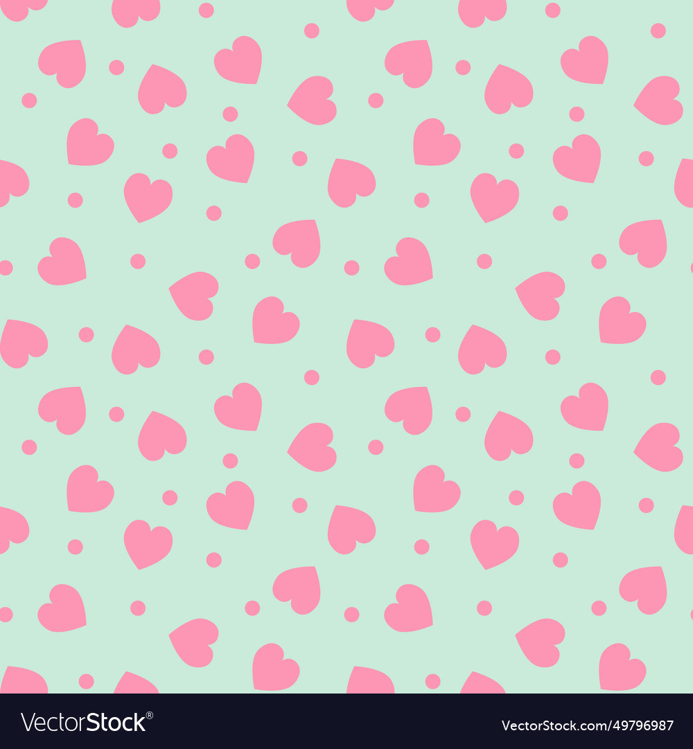 Hearts pattern Royalty Free Vector Image - VectorStock