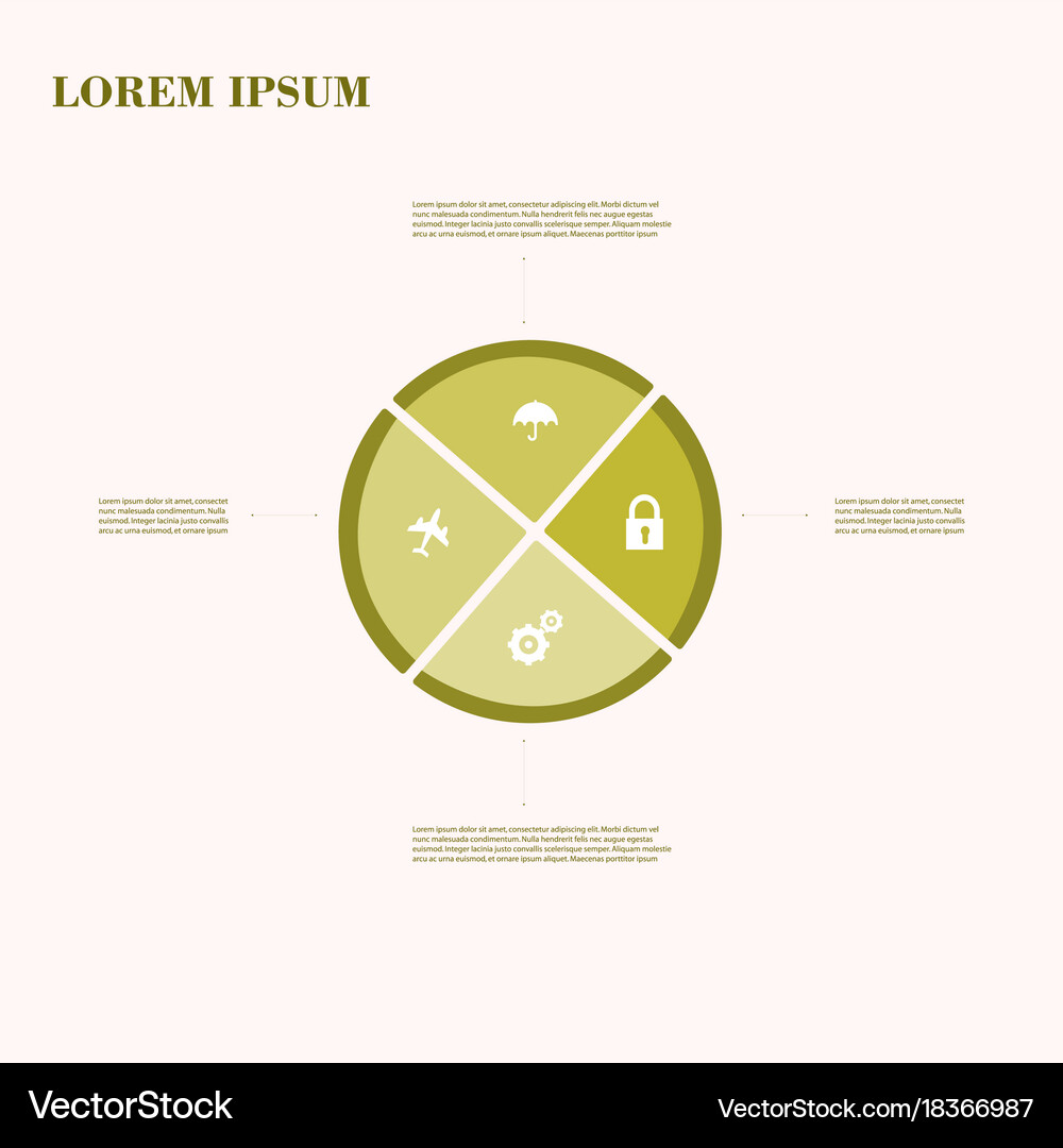 Medical infographic health problems Royalty Free Vector